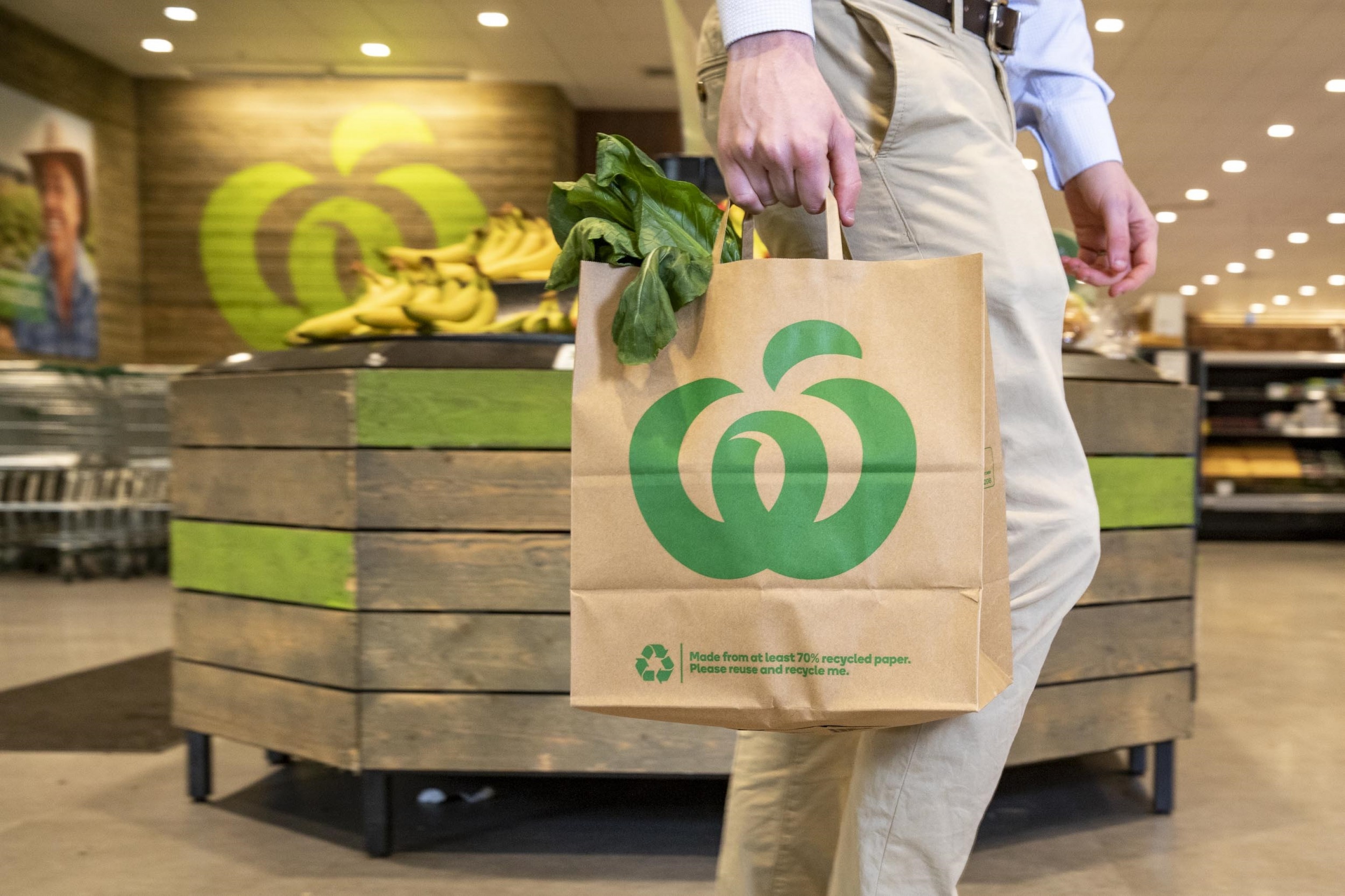 Woolworths is now offering customers an FSC certified paper bag option ...